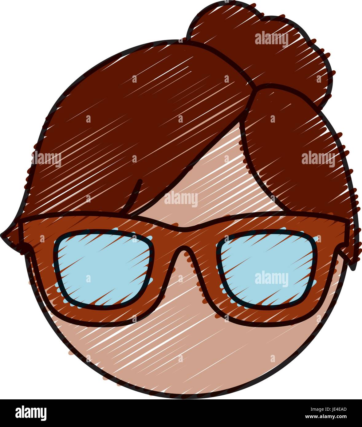 hispter woman icon Stock Vector Image & Art - Alamy