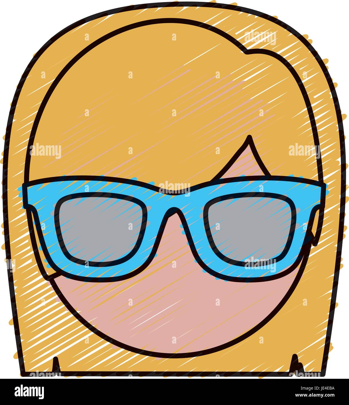 hispter woman icon Stock Vector Image & Art - Alamy