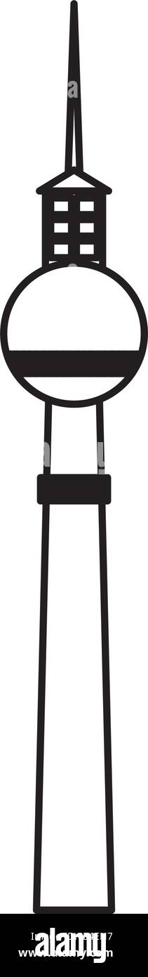 berlin tv tower icon Stock Vector Image & Art - Alamy