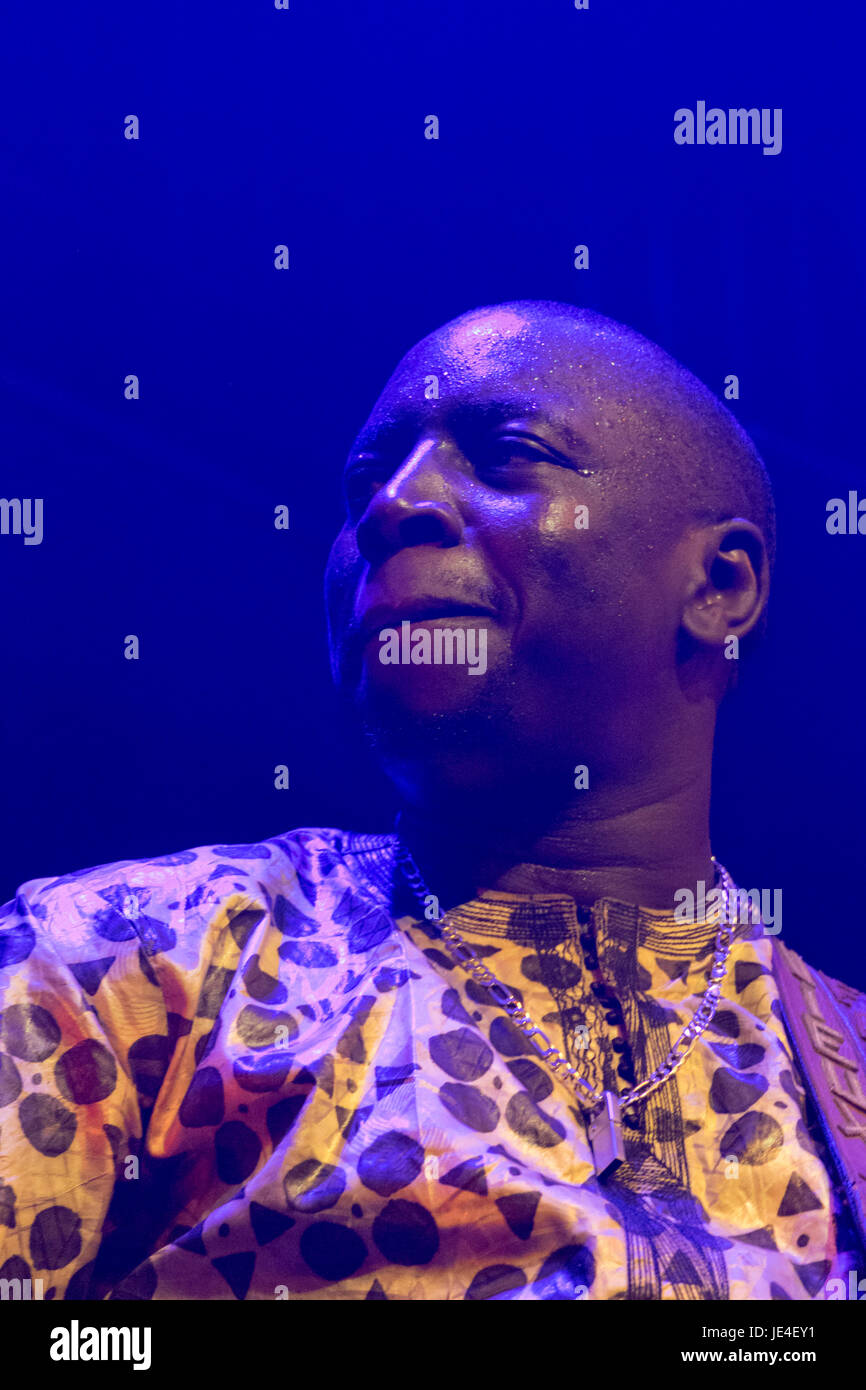 World Music artist Boureima "Vieux" Farka Touré, a Malian singer and ...