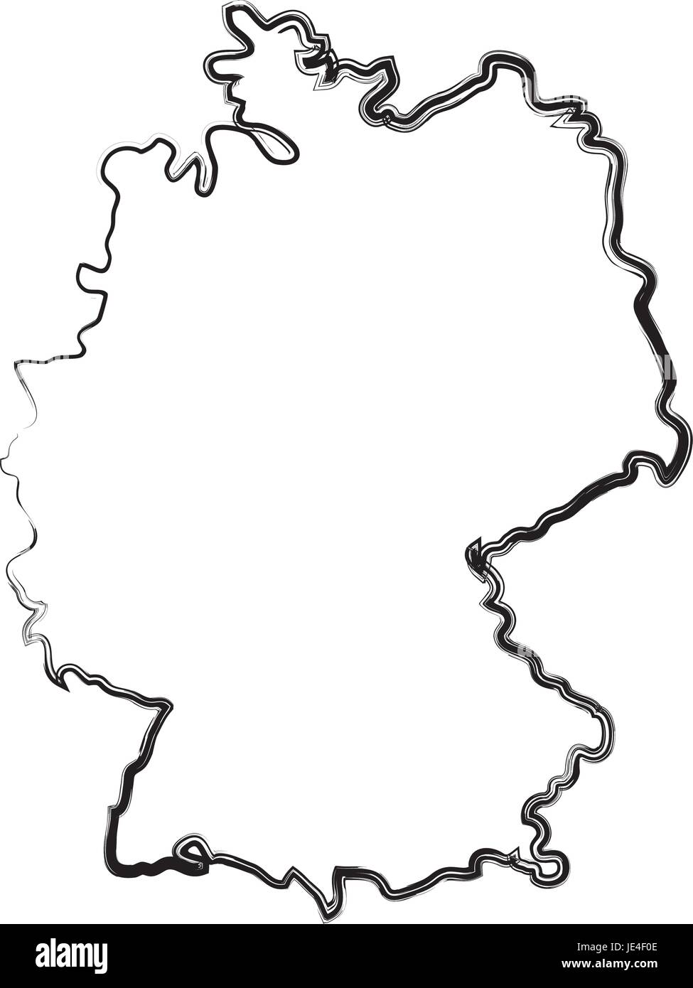 germany country map icon Stock Vector Image & Art - Alamy