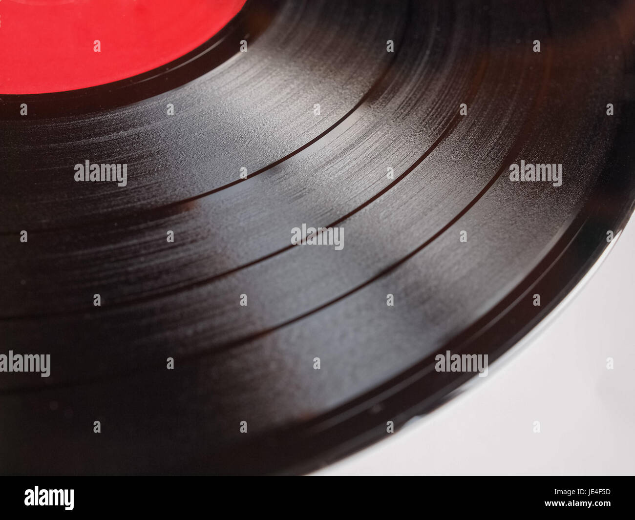 Vinyl record vintage analog music recording medium Stock Photo - Alamy