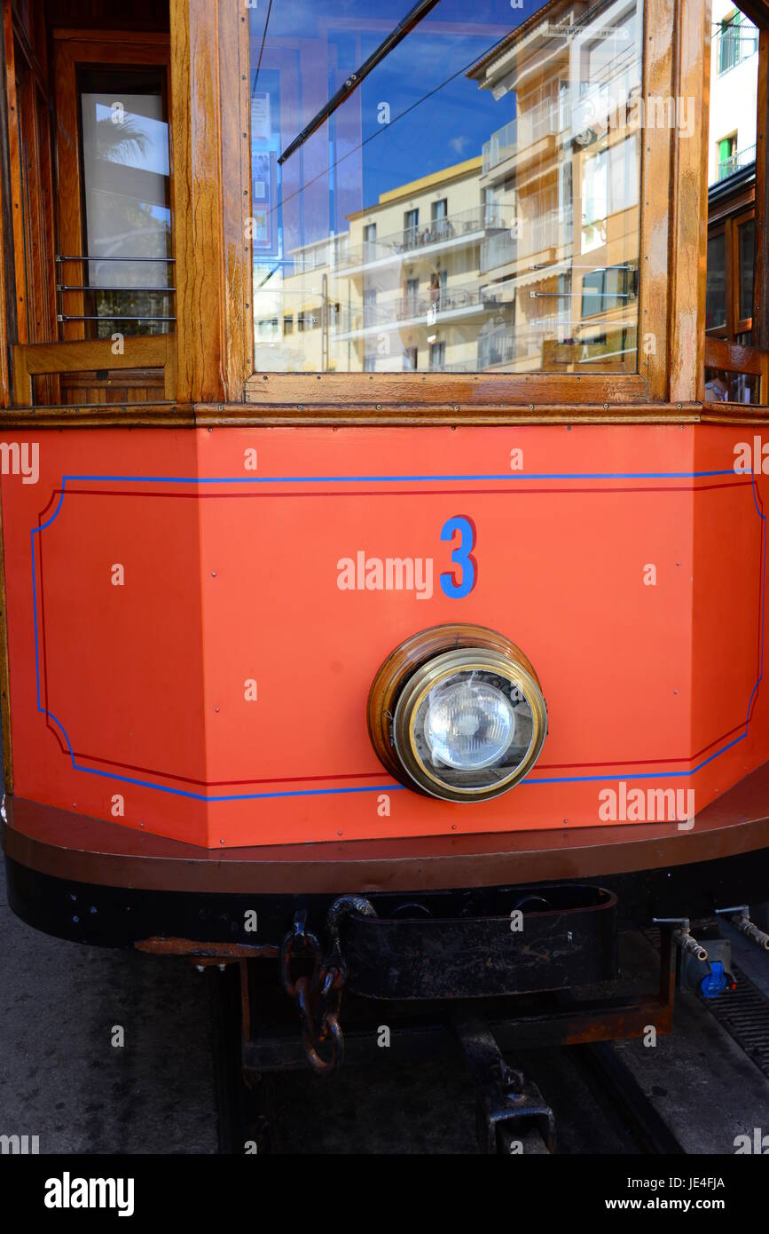 the railway from soller,majorca - balearic islands,spain Stock Photo ...