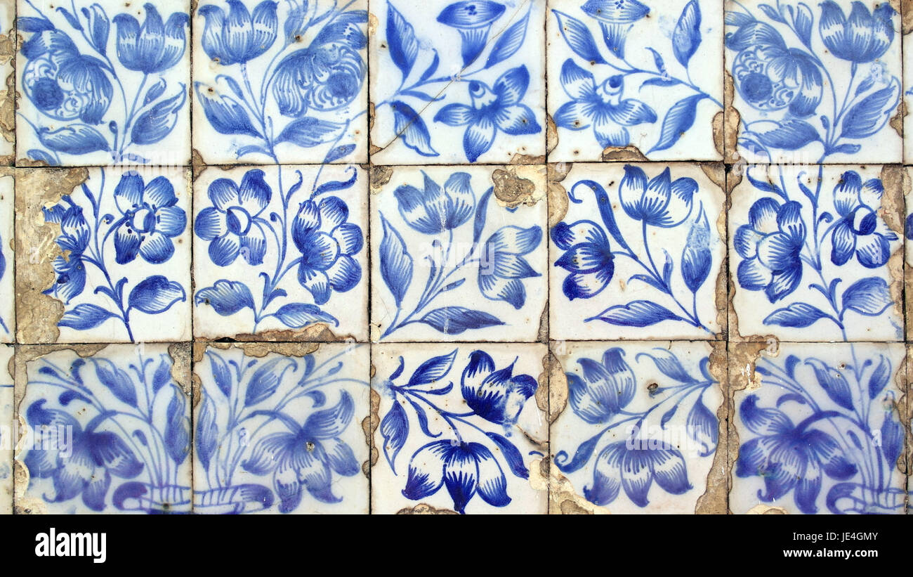 azulejos, portuguese tiles Stock Photo - Alamy