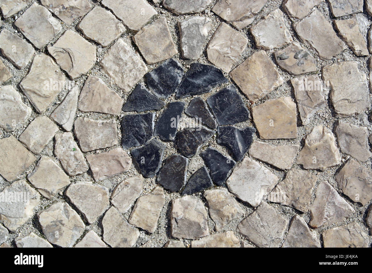 Calcada portuguesa, Portuguese pavement Stock Photo - Alamy