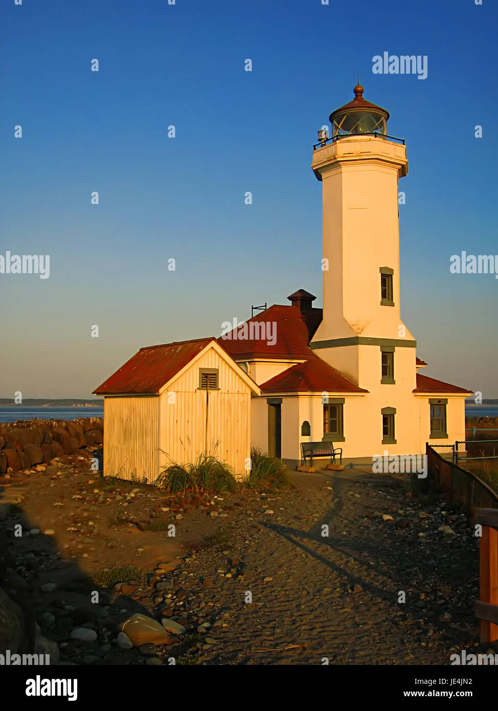 A photograph of a lighthouse Stock Photo - Alamy