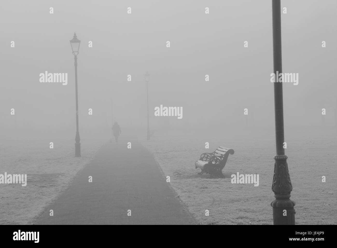 Clapham common winter hi-res stock photography and images - Alamy