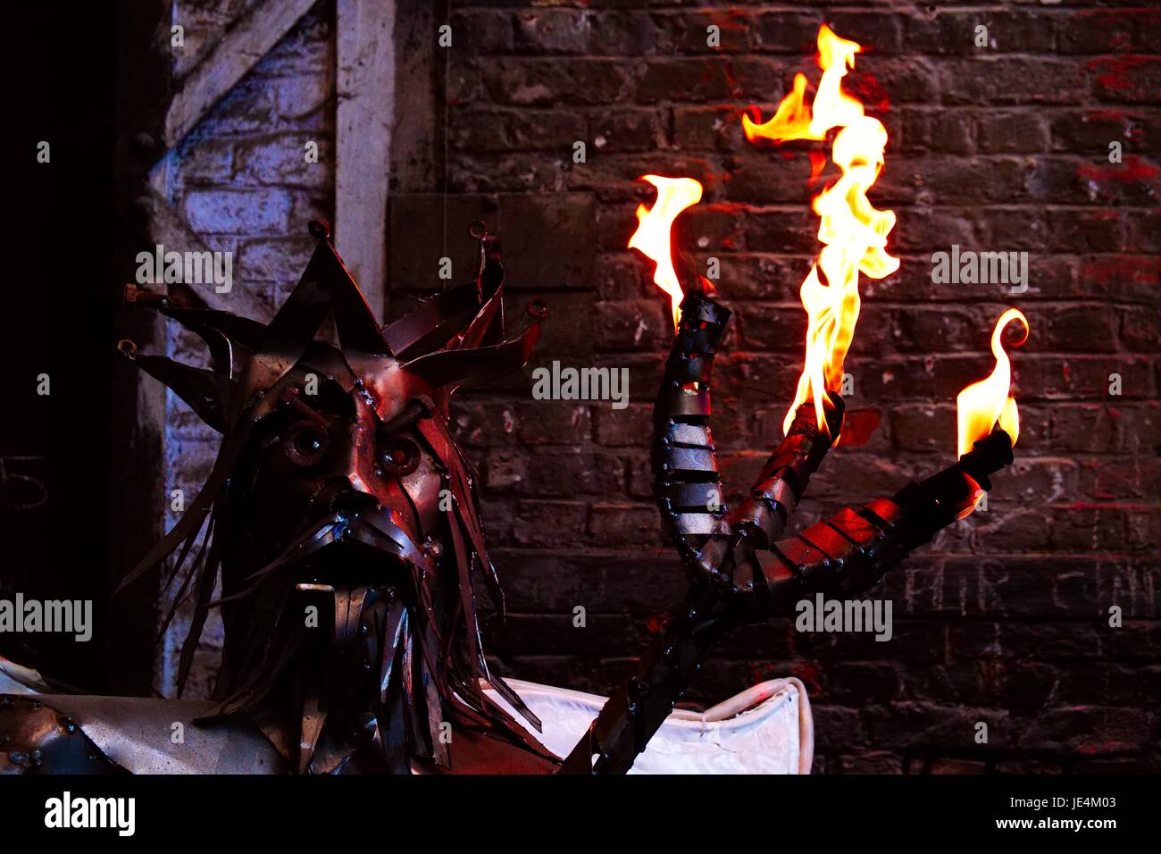 Burning in hell hi-res stock photography and images - Alamy