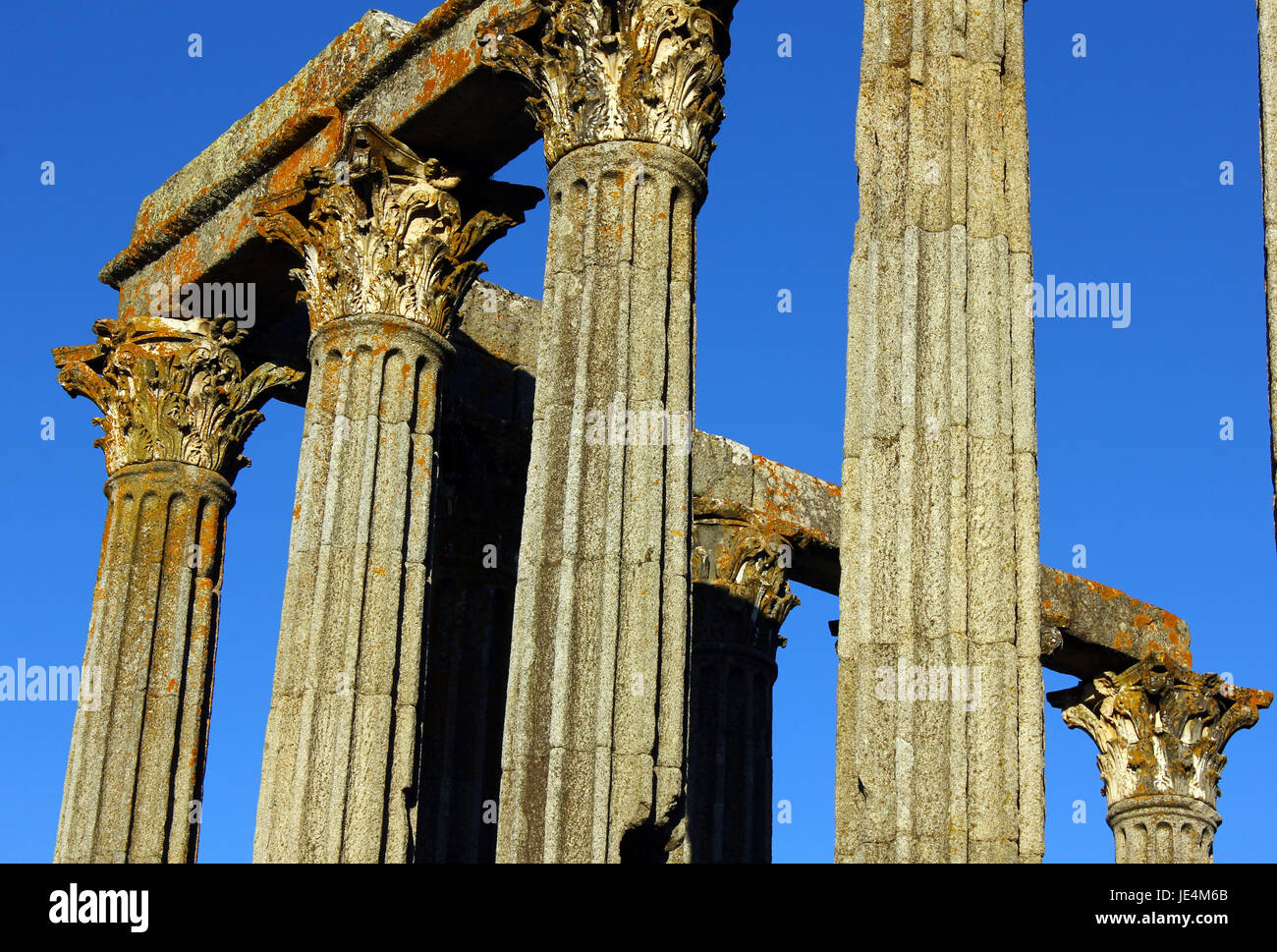 Roman temple, Evora, Portugal Stock Photo - Alamy