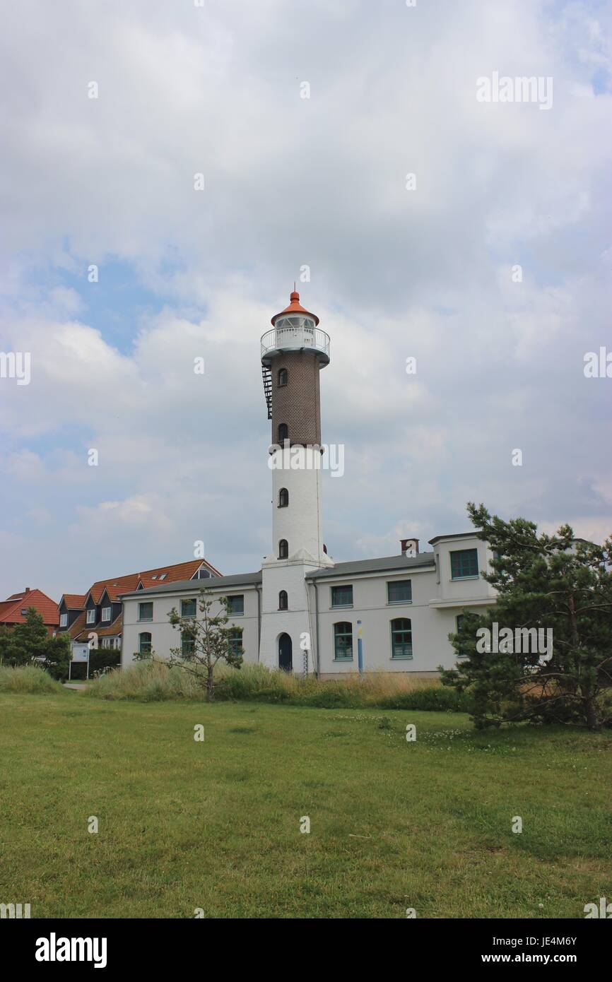 Leuchtturm auf der Insel Poel Stock Photo - Alamy