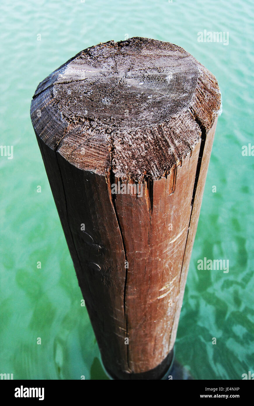 Pile pier jetty Stock Photo - Alamy
