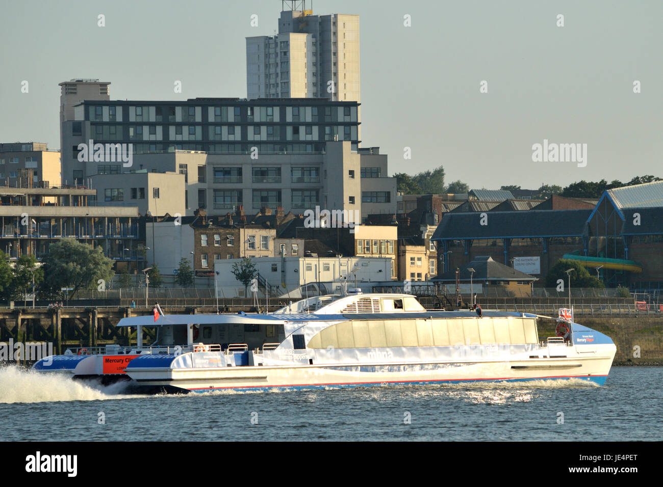 Mercury Clipper the new addition to the MBNA Thames Clippers fleet ...