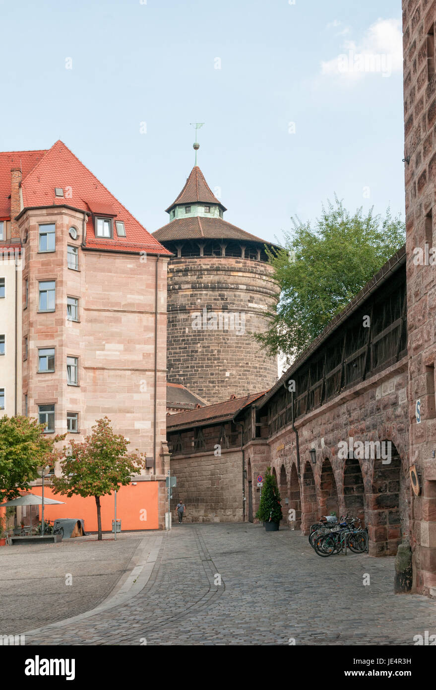 stadtmauer in nuremberg Stock Photo - Alamy
