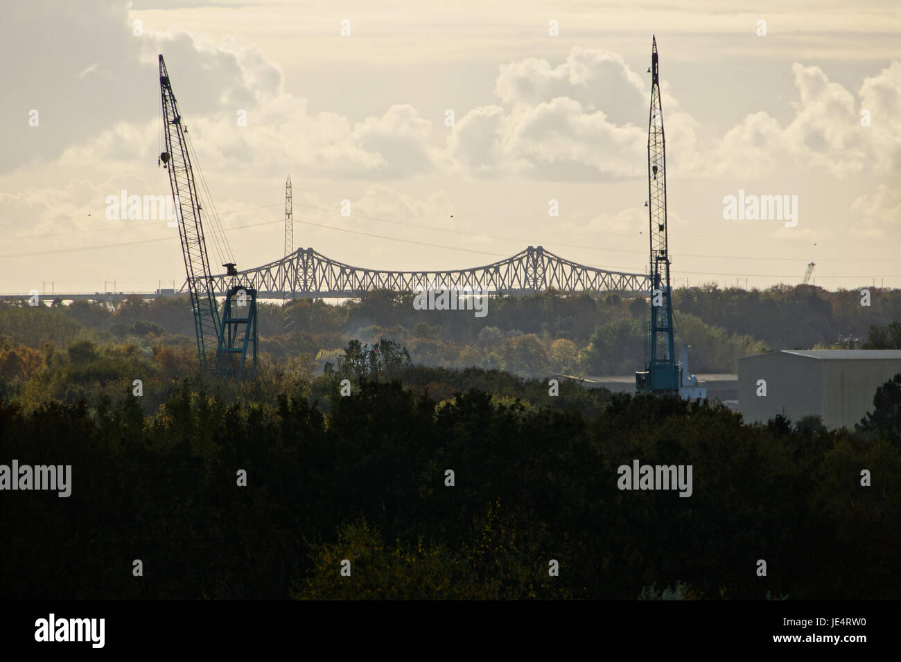 The famous Rendsburg High Bridge Stock Photo - Alamy