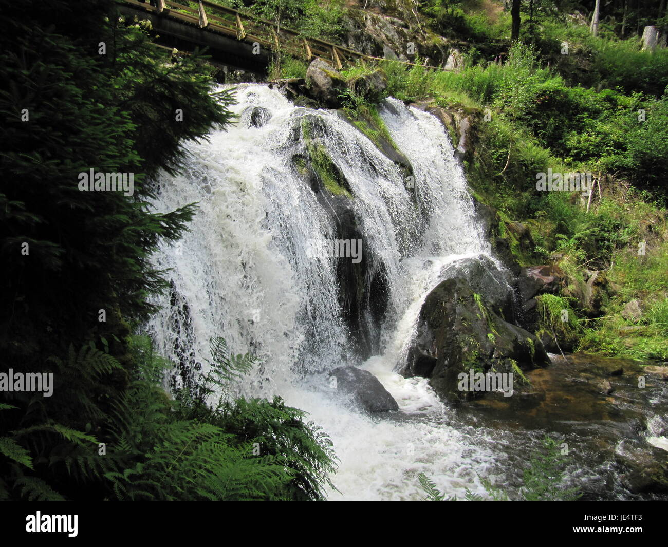 waterfall in triberg Stock Photo - Alamy