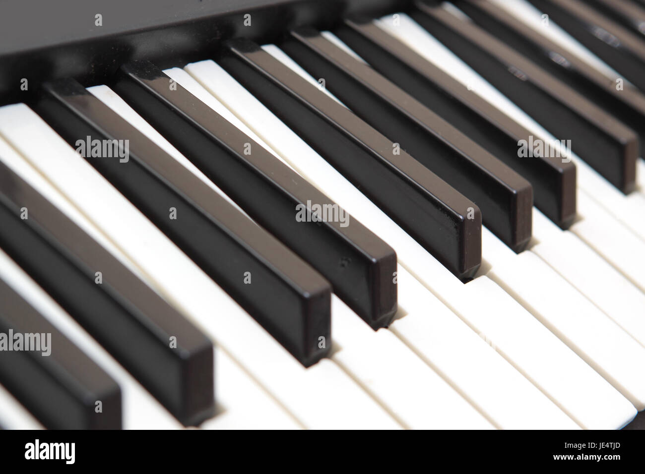 piano keyboard close up Stock Photo - Alamy
