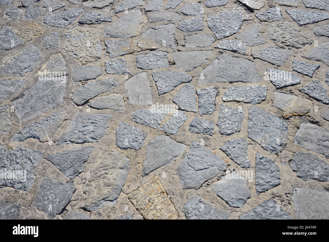 paving stones in soller beach,spain,balearic Stock Photo - Alamy