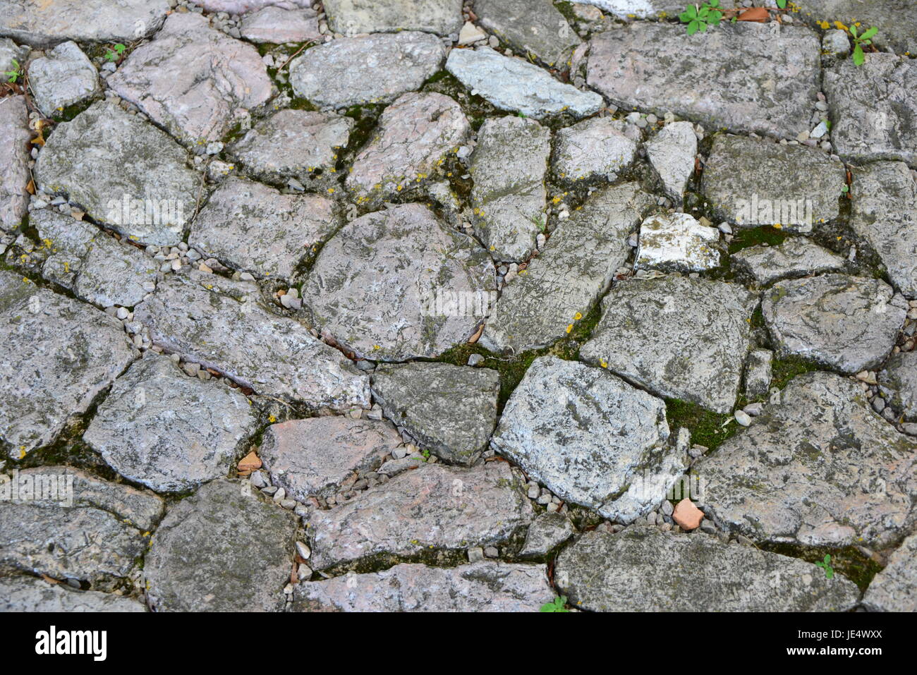 paving stones - majorca - spain Stock Photo - Alamy