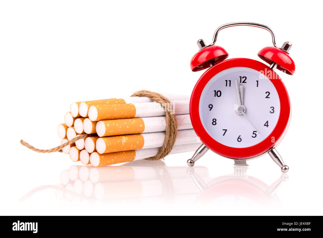 Cigarettes clock hi-res stock photography and images - Alamy