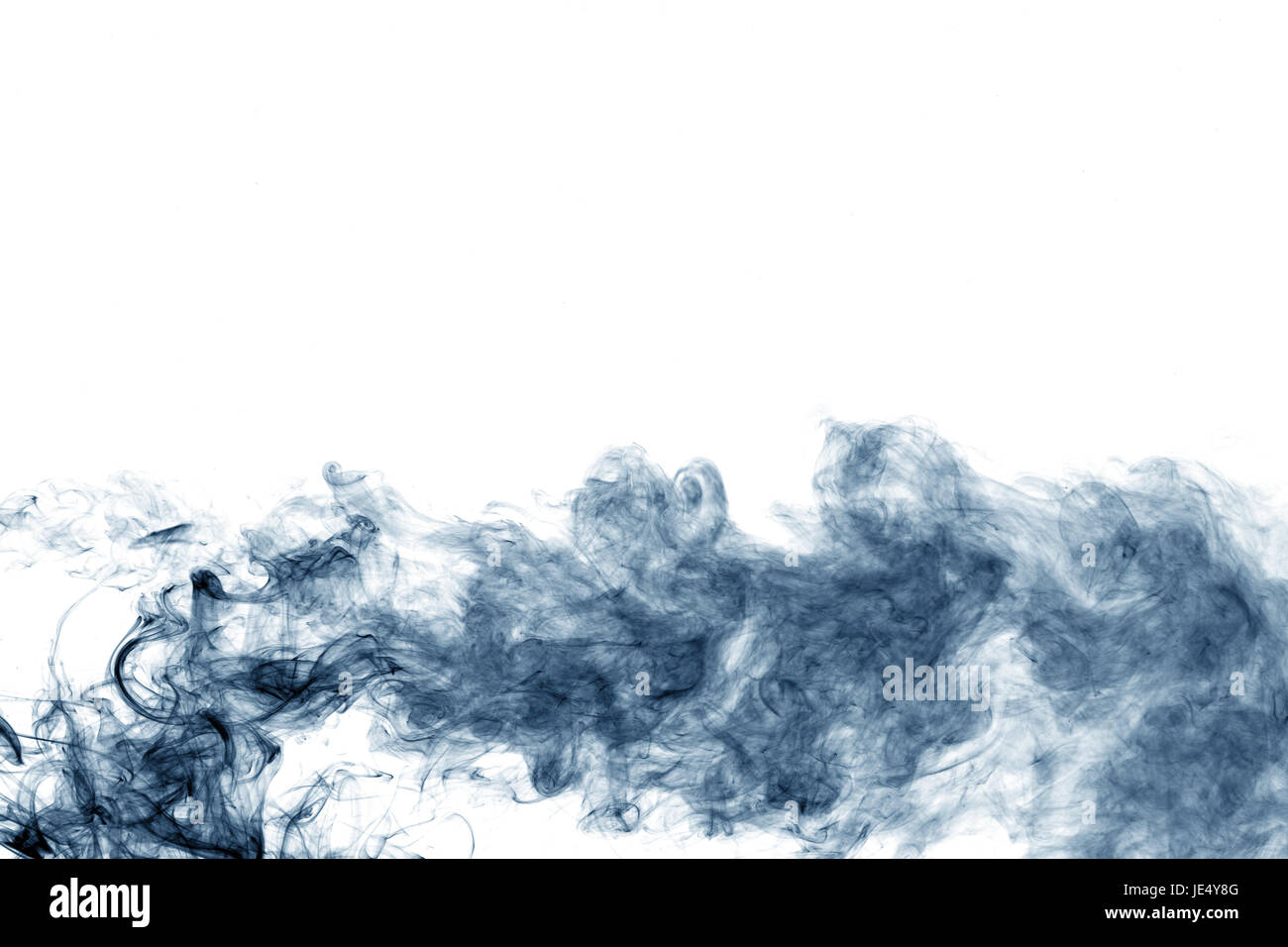 Smoke on white background Stock Photo - Alamy