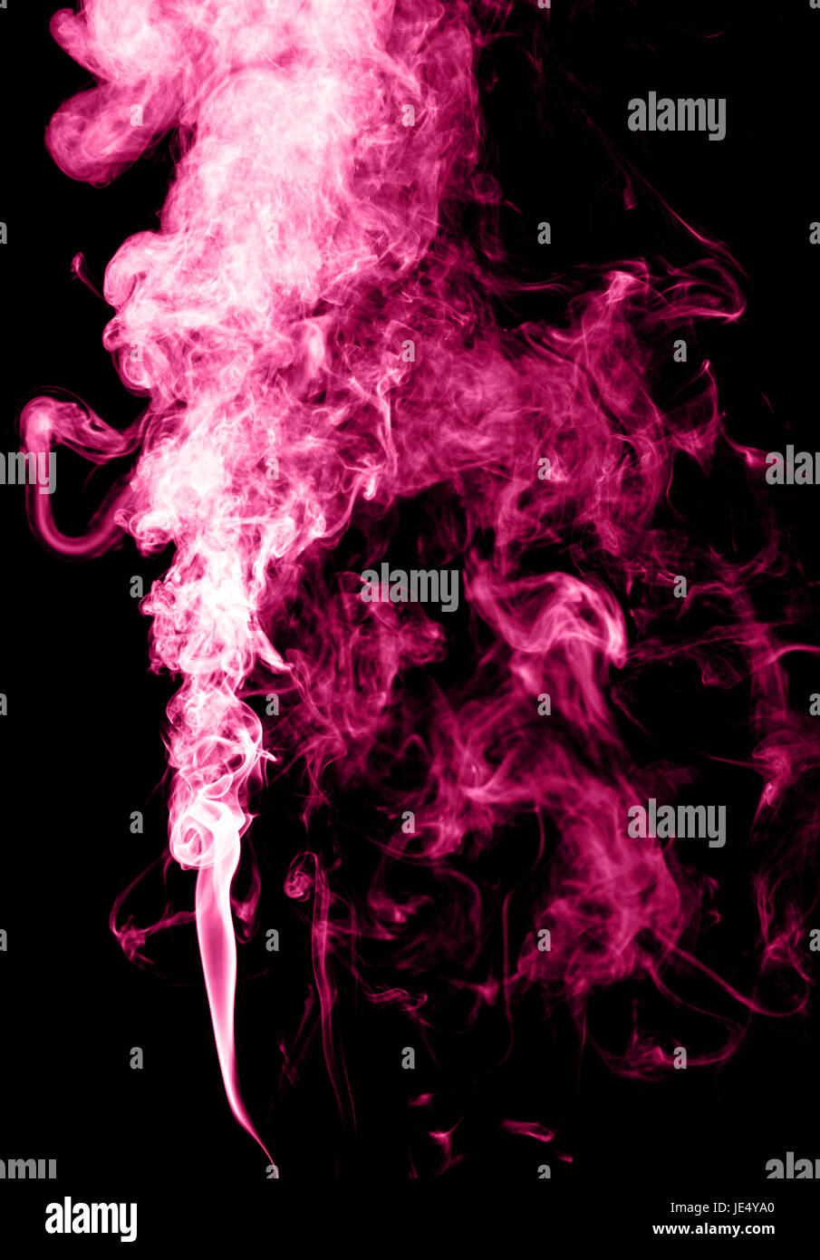 Pink curl effect hi-res stock photography and images - Alamy