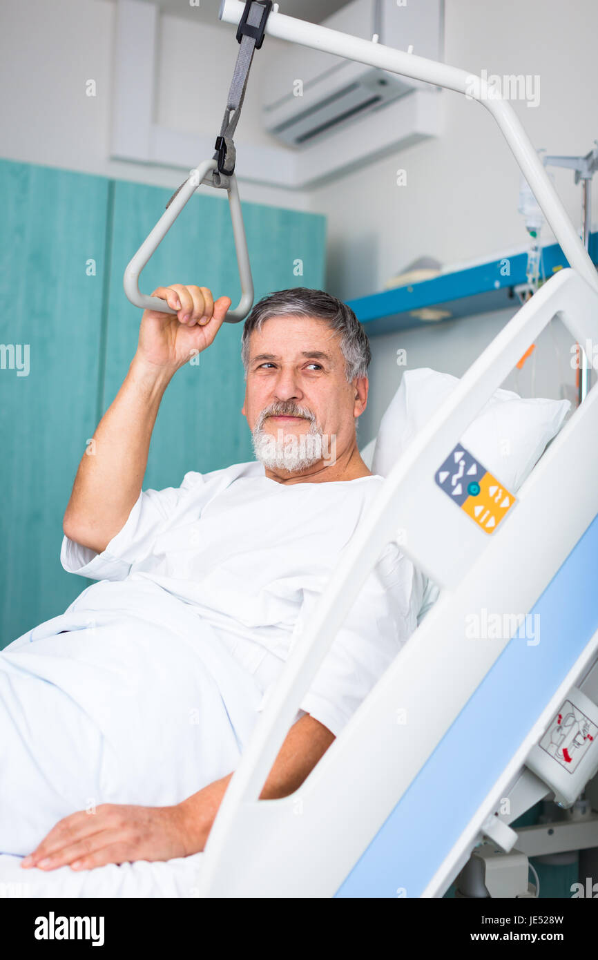 Elderly hospital bed uk hi-res stock photography and images - Alamy
