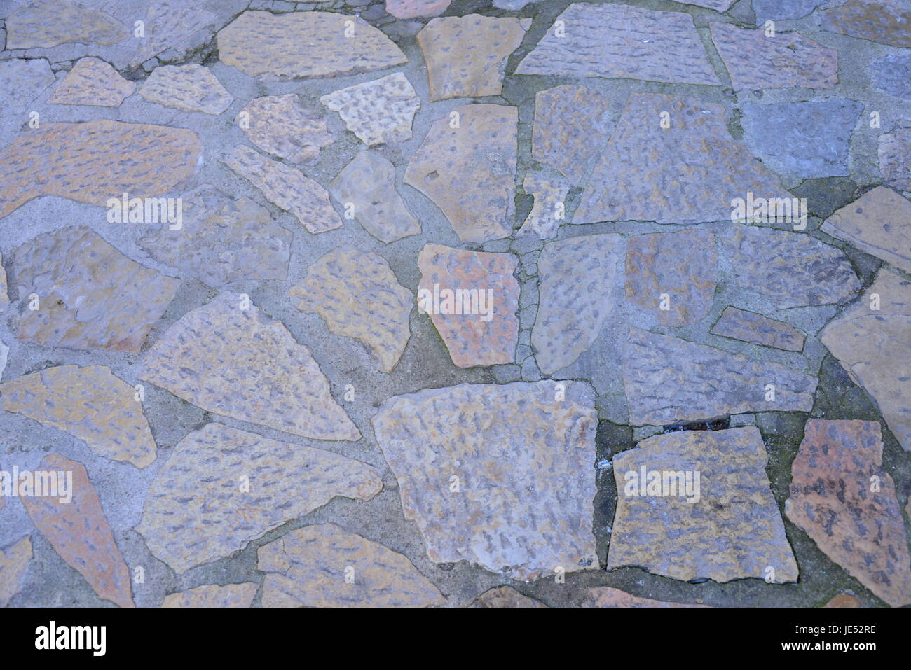 paving stones - majorca - spain Stock Photo - Alamy