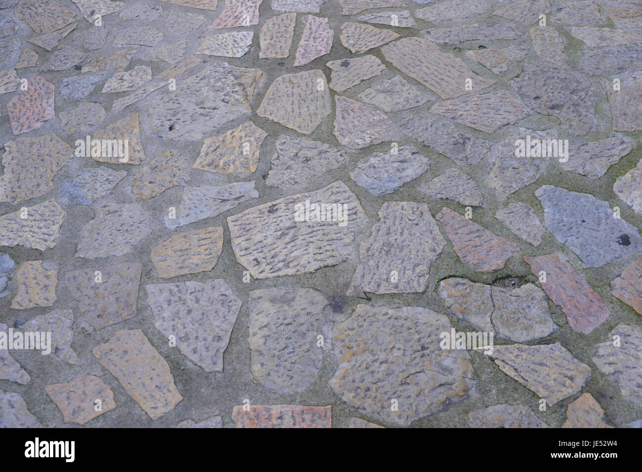 paving stones - majorca - spain Stock Photo - Alamy