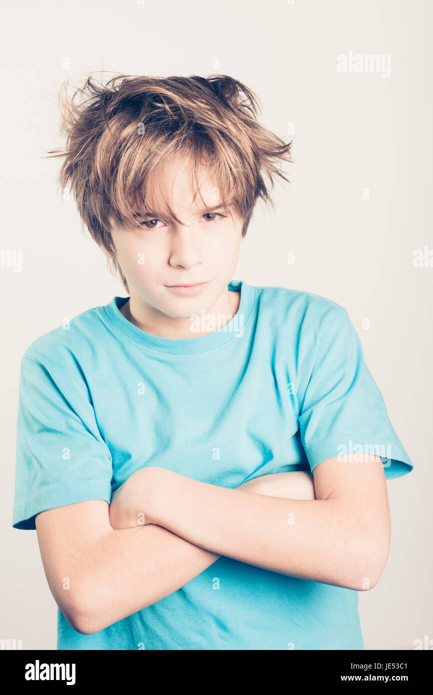 Portrait boy school retro hi-res stock photography and images - Alamy