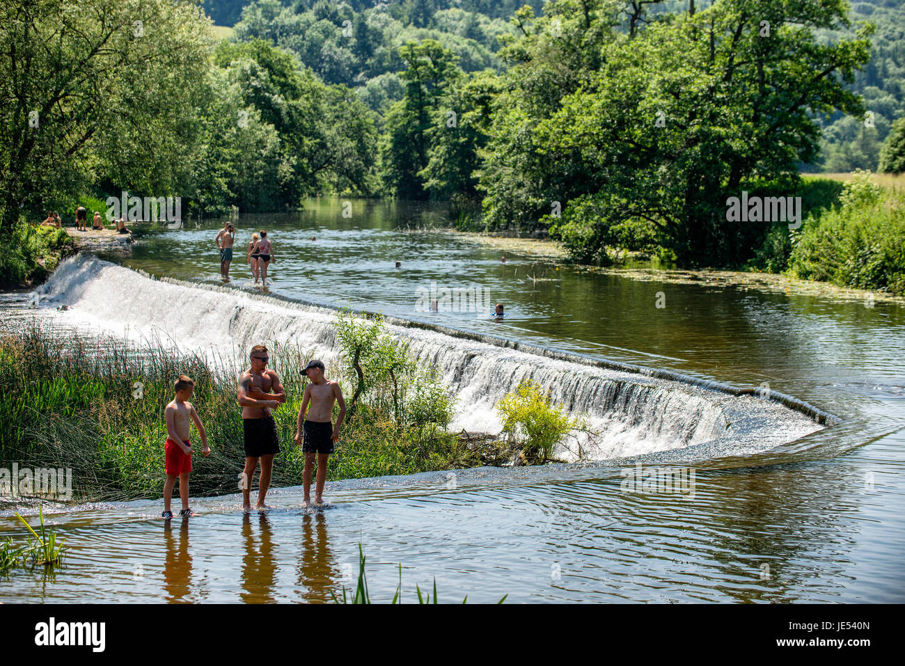 Warleigh weir hi-res stock photography and images - Alamy