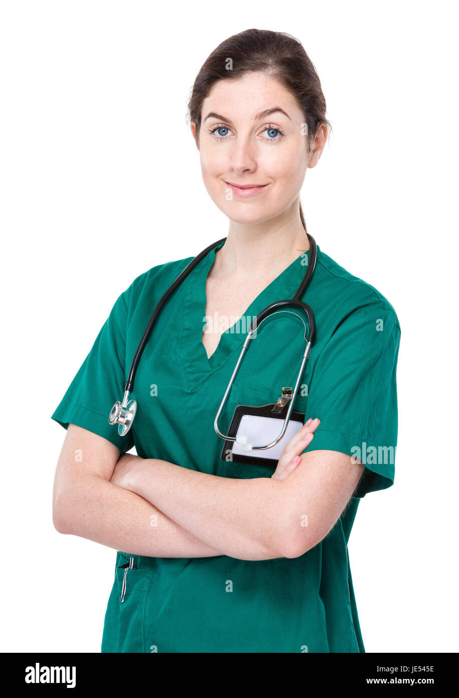Female doctor portrait Stock Photo - Alamy