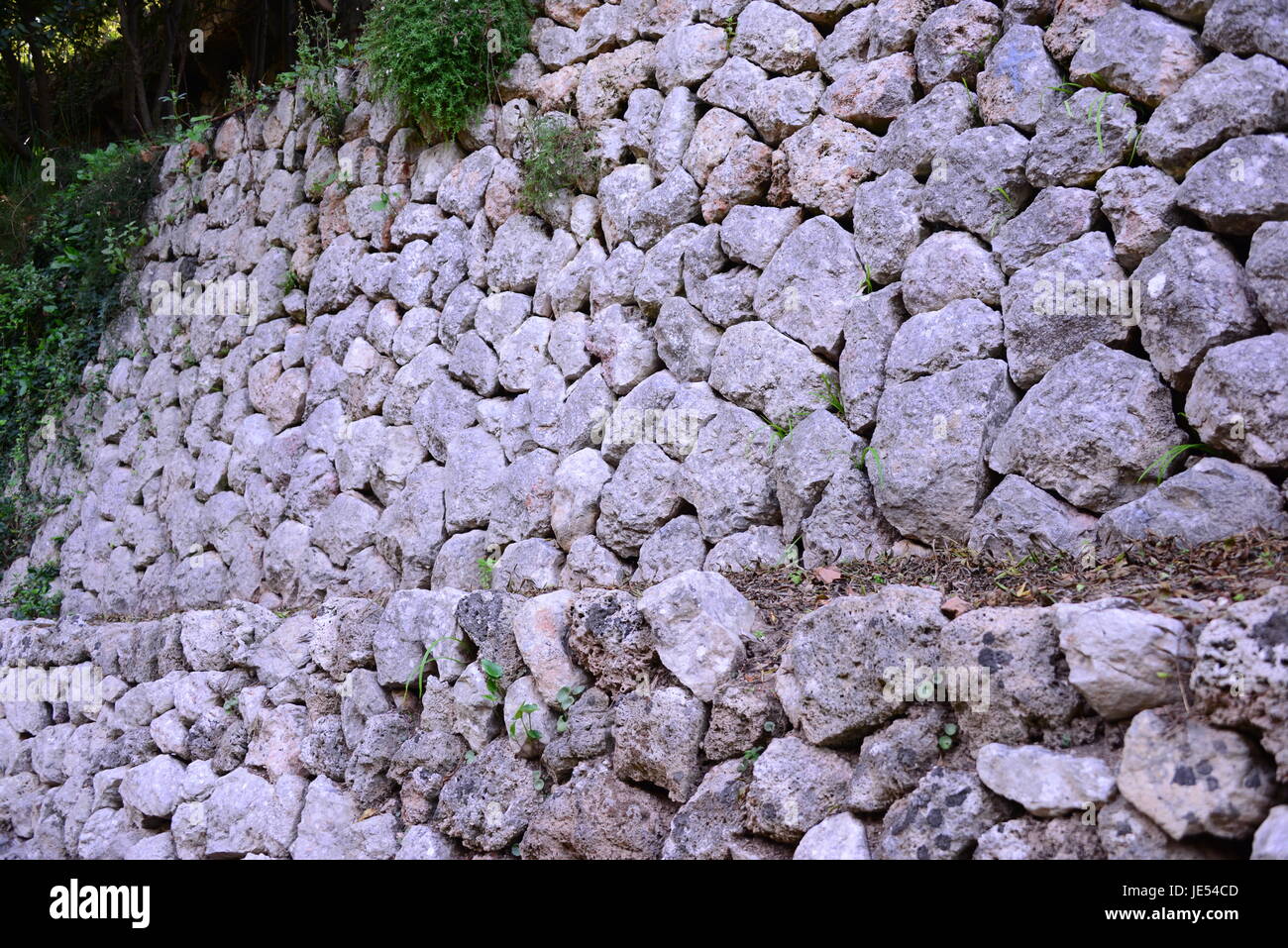 brick wall in spain Stock Photo - Alamy