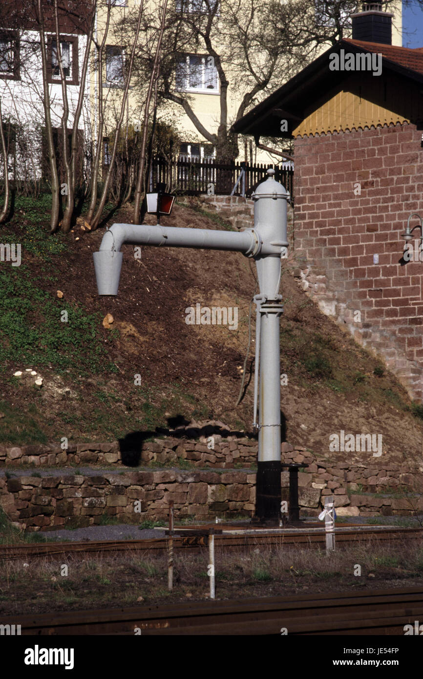 Train water standpipe hi-res stock photography and images - Alamy