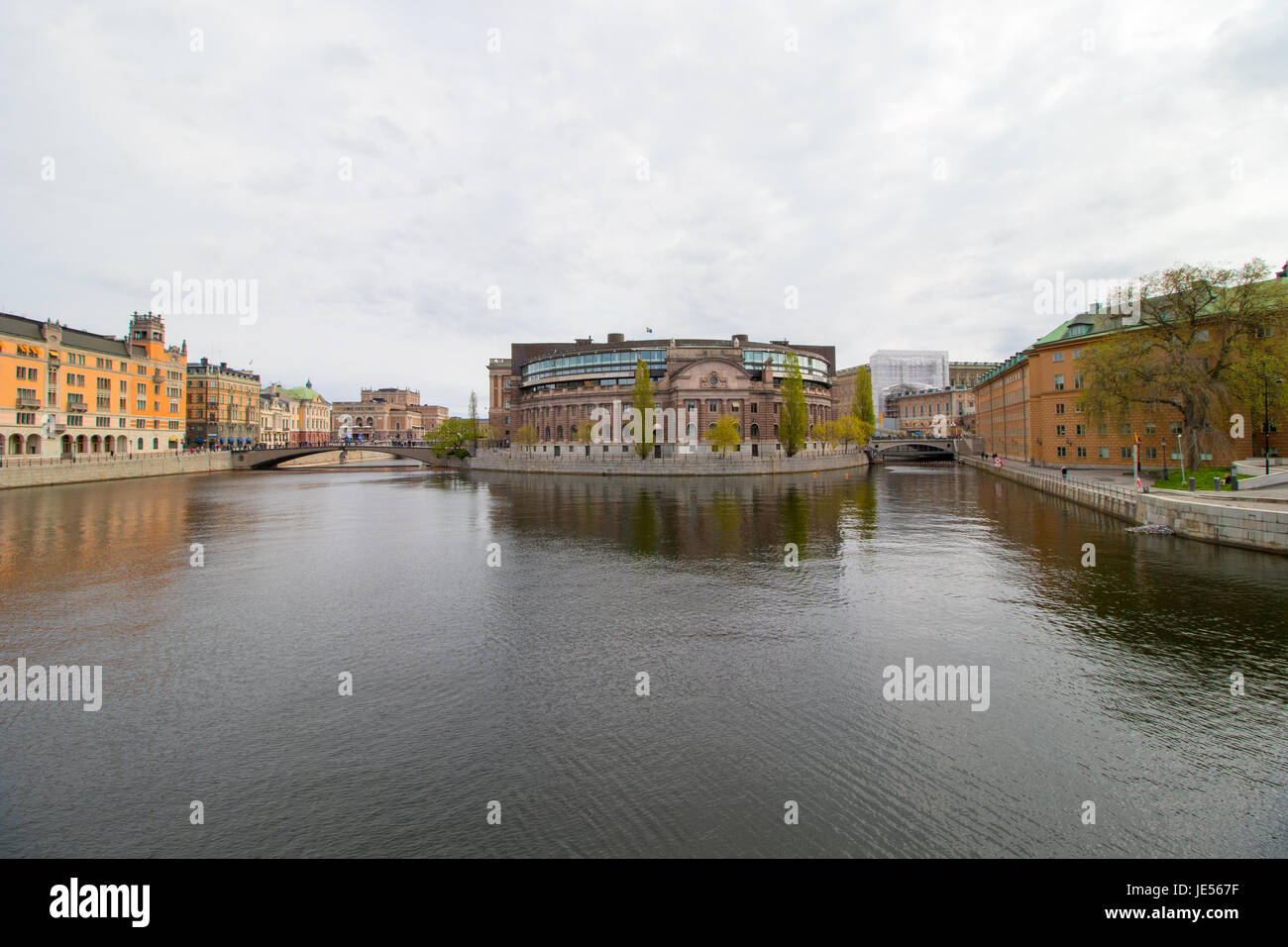 Swedish parliament building hi-res stock photography and images - Alamy