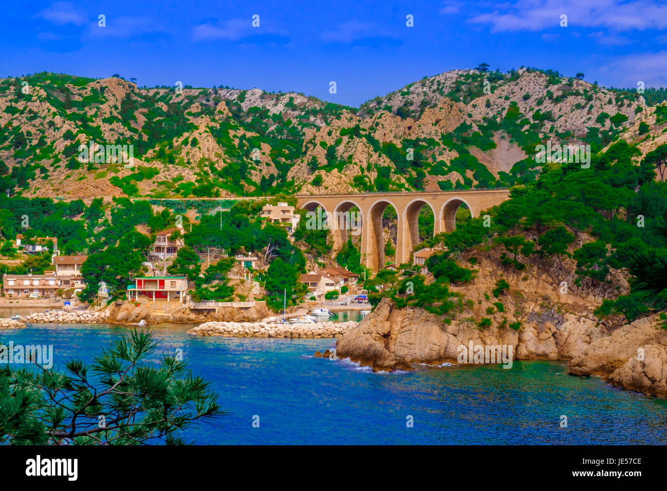 Cote bleue railway hi-res stock photography and images - Alamy