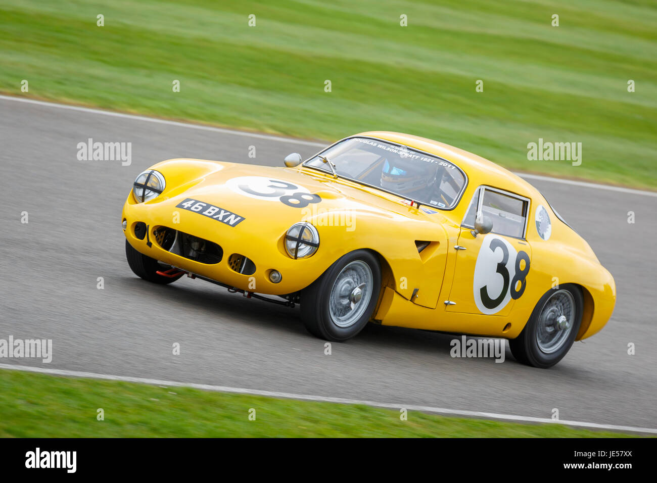 1961 Austin Healey Sebring Sprite with driver Richard Woolmer during ...