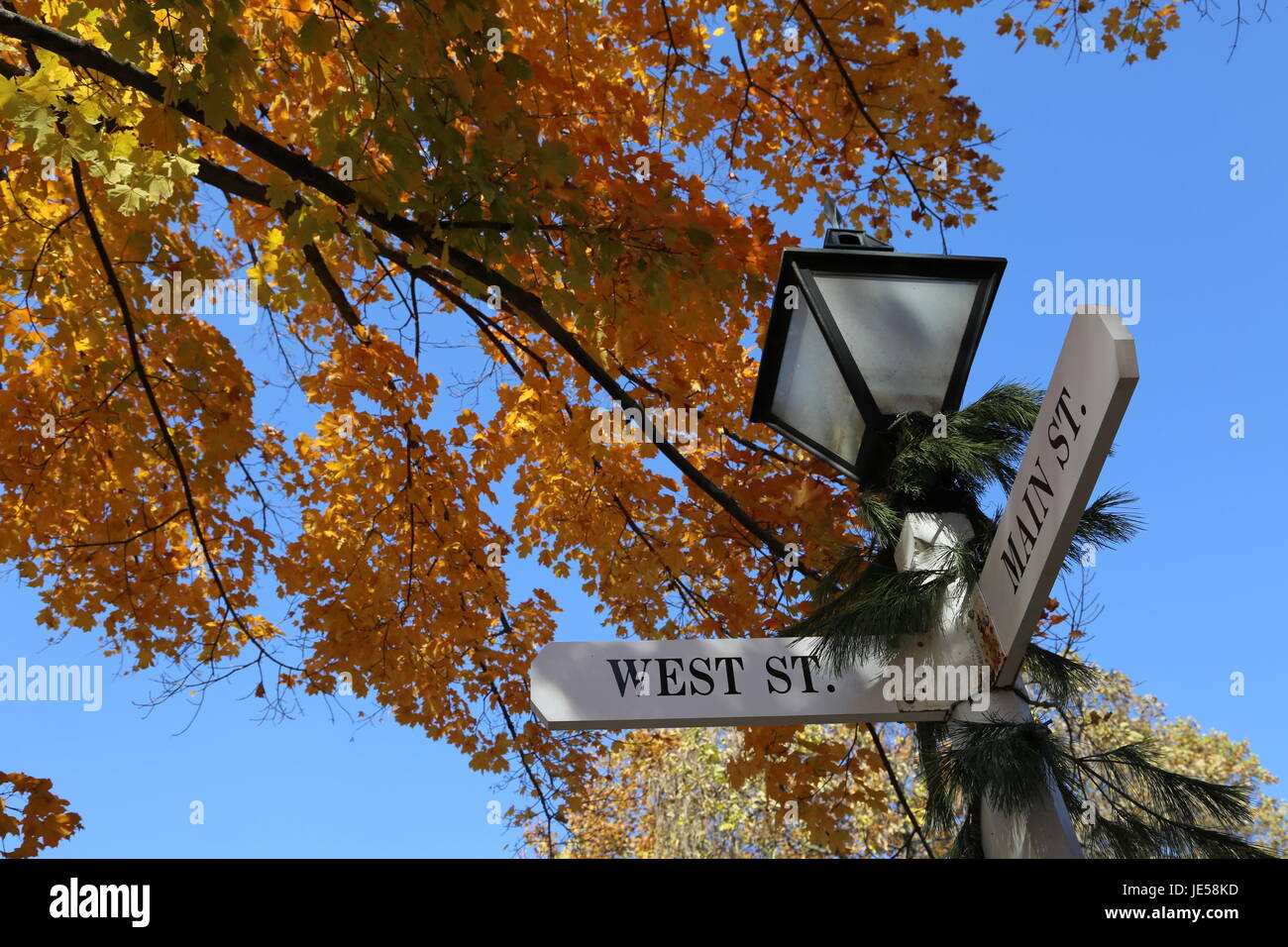 Salem street hi-res stock photography and images - Alamy