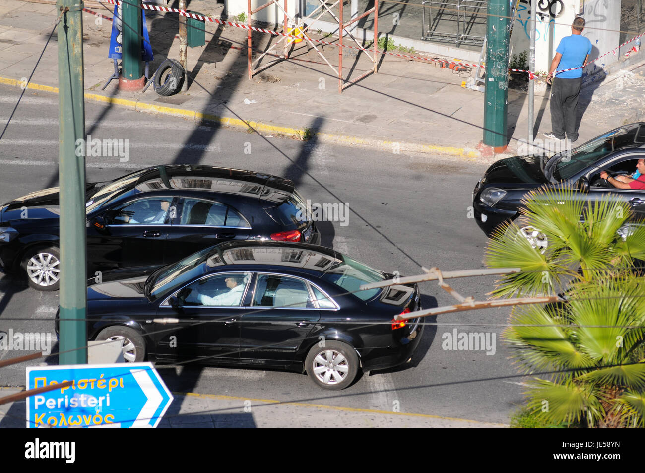 General views of Athens center Stock Photo - Alamy