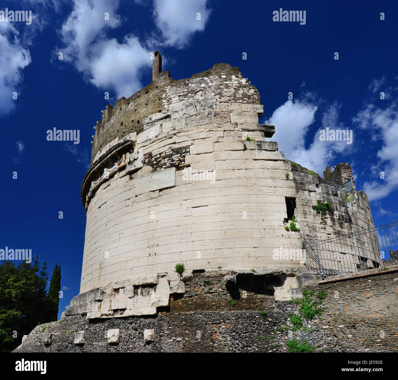 Tomb of caecilia metella hi-res stock photography and images - Alamy