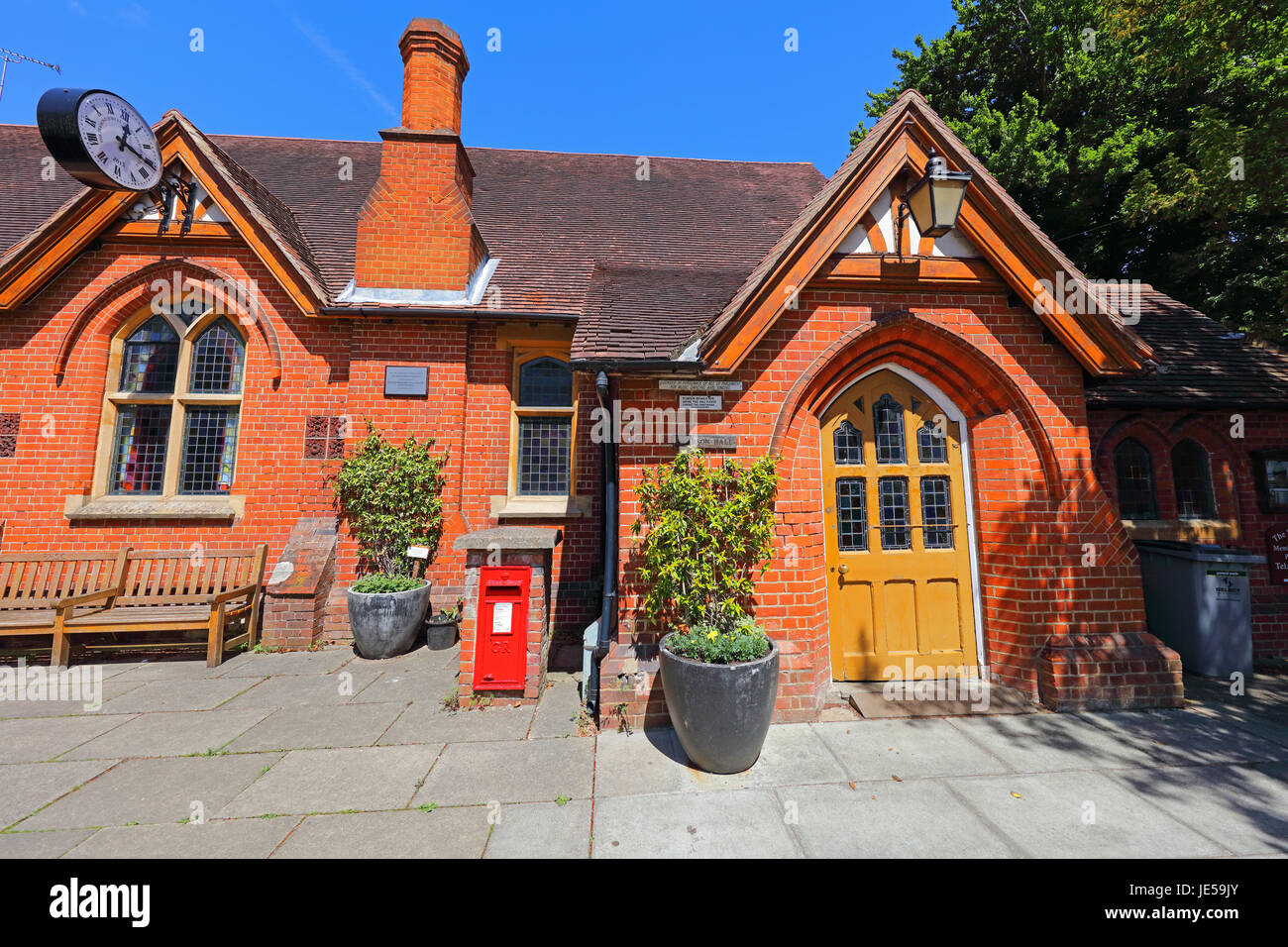 Pearson hall in the quiet rural village of Sonning on Thames with its ...