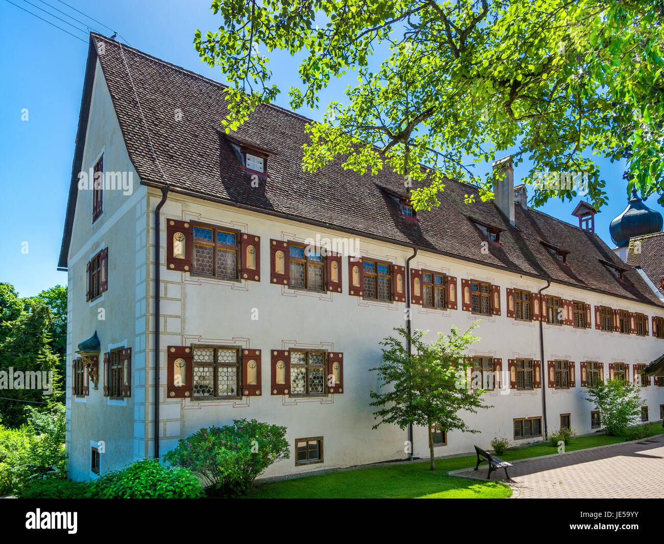 Convent Inzigkofen on Upper Danube Valley, Swabian Alb, Baden ...