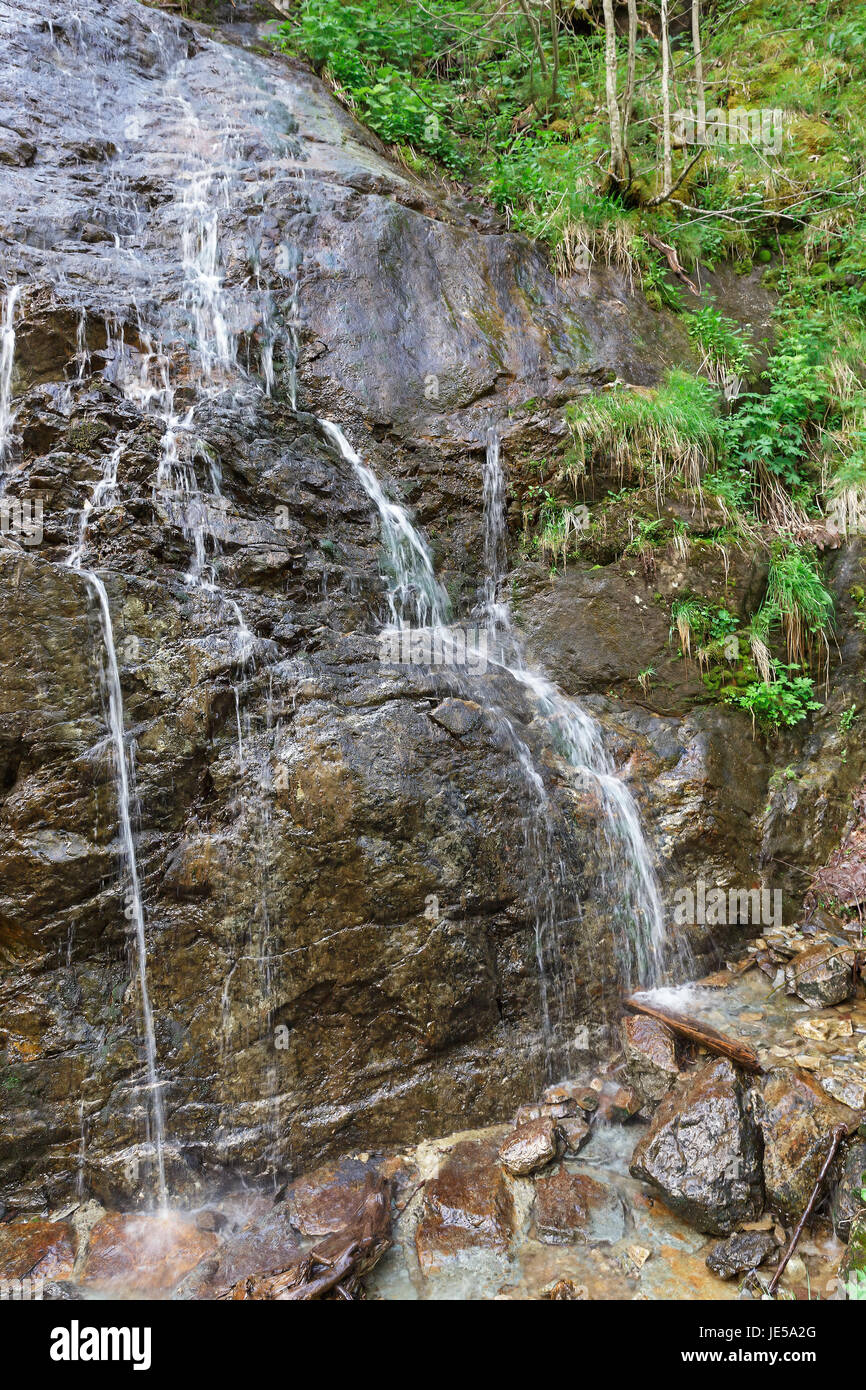 Beautiful waterfall in mountain on hi-res stock photography and images ...