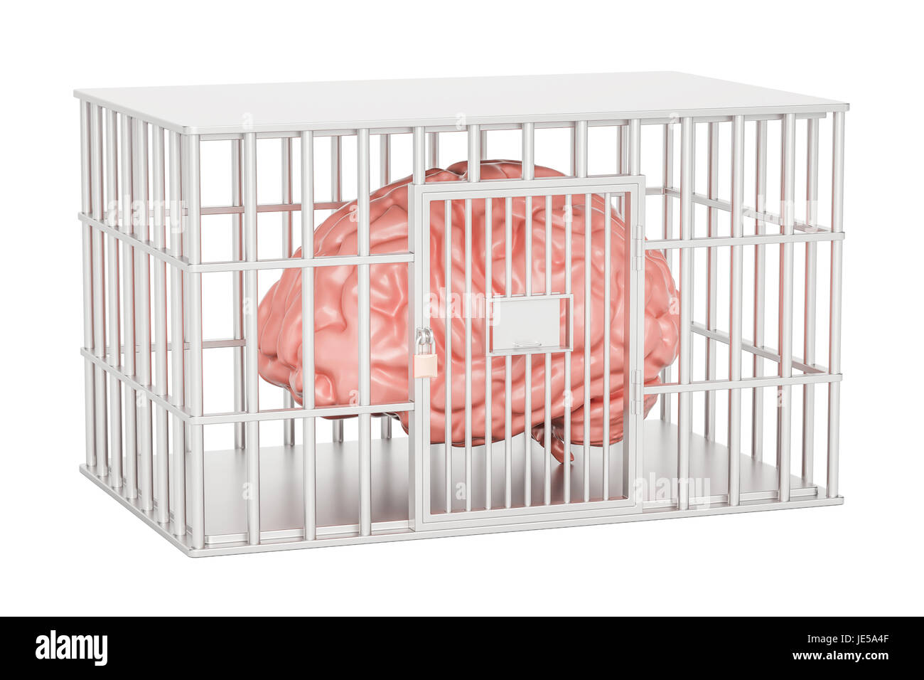 Caged brain hi-res stock photography and images - Alamy