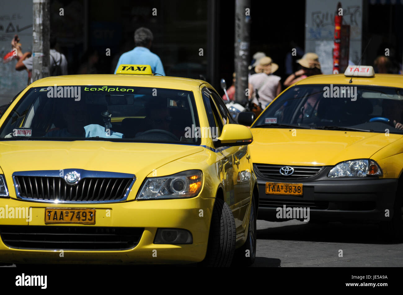 General views of Athens center Stock Photo - Alamy