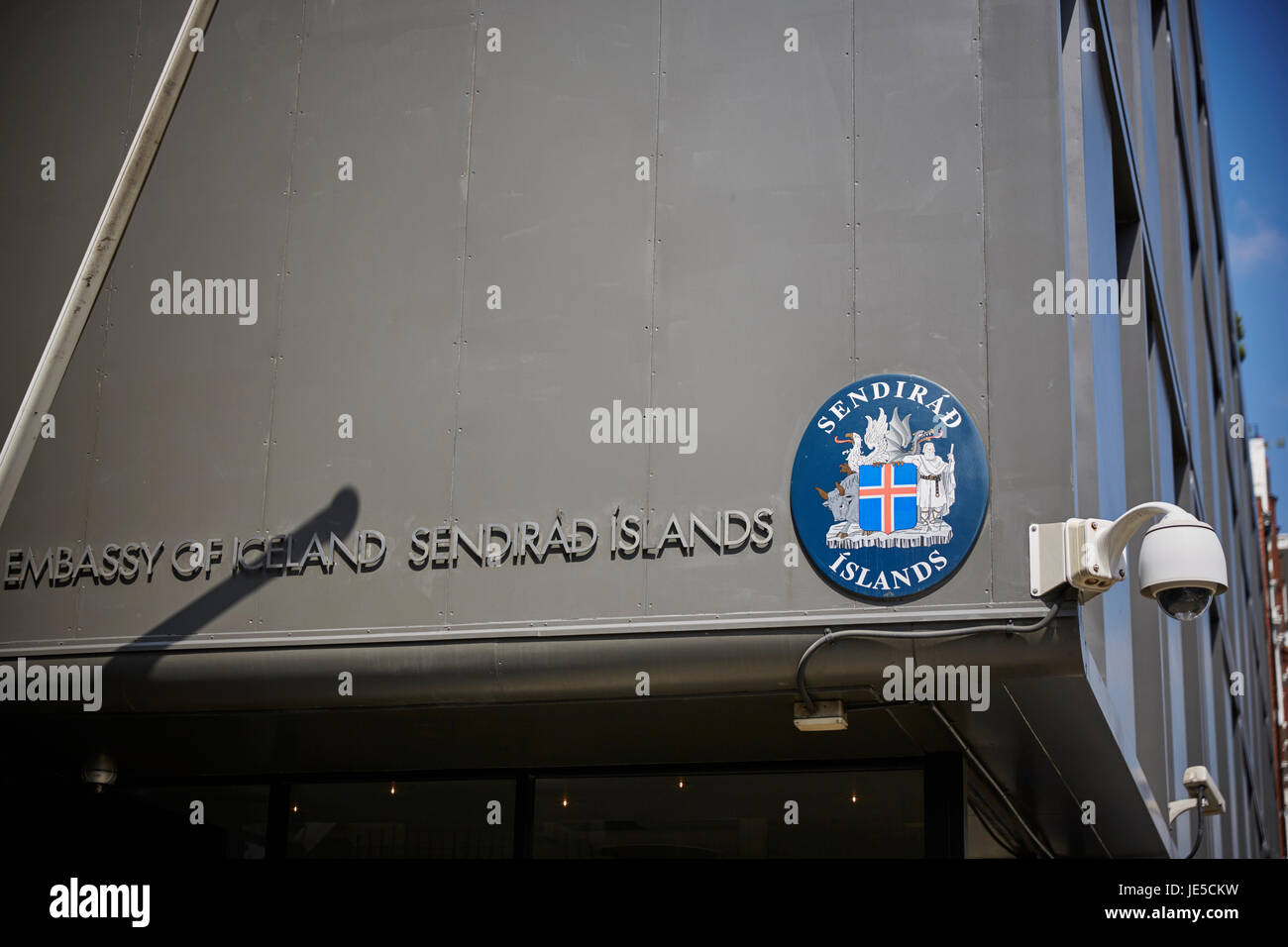 Embassy of Iceland, London, UK Stock Photo - Alamy