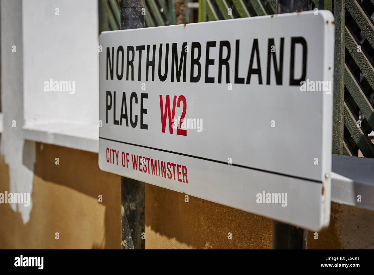 Northumberland Place, London, UK Stock Photo - Alamy