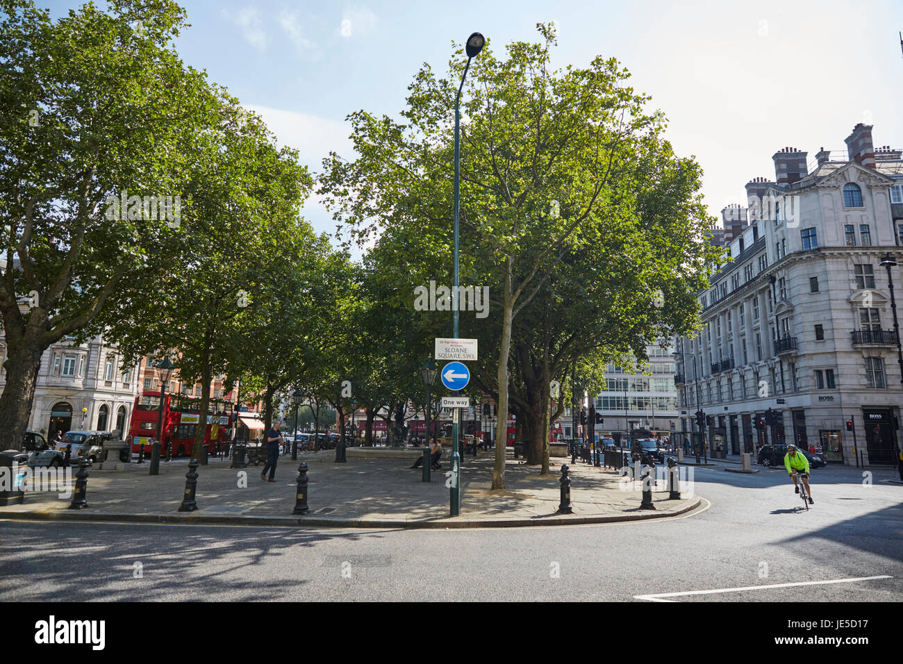 Sloane Square, London, UK Stock Photo - Alamy