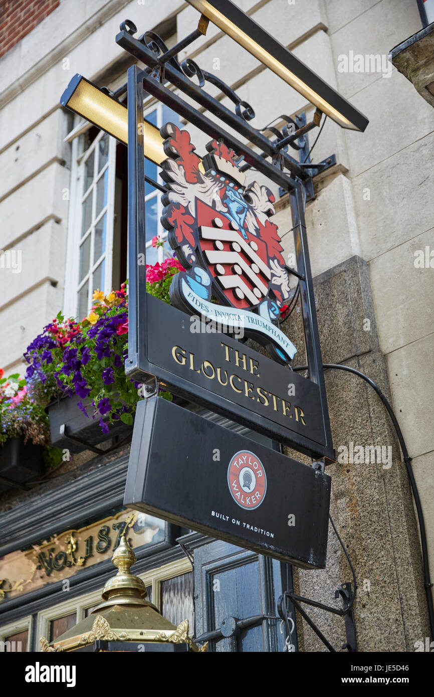 The Gloucester Pub, London, UK Stock Photo - Alamy