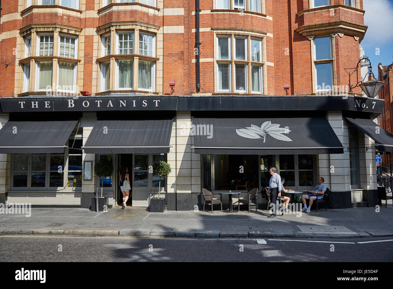 The Botanist, London, UK Stock Photo - Alamy