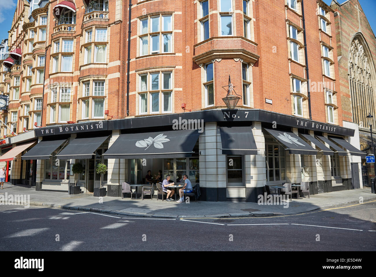 The Botanist, London, UK Stock Photo - Alamy